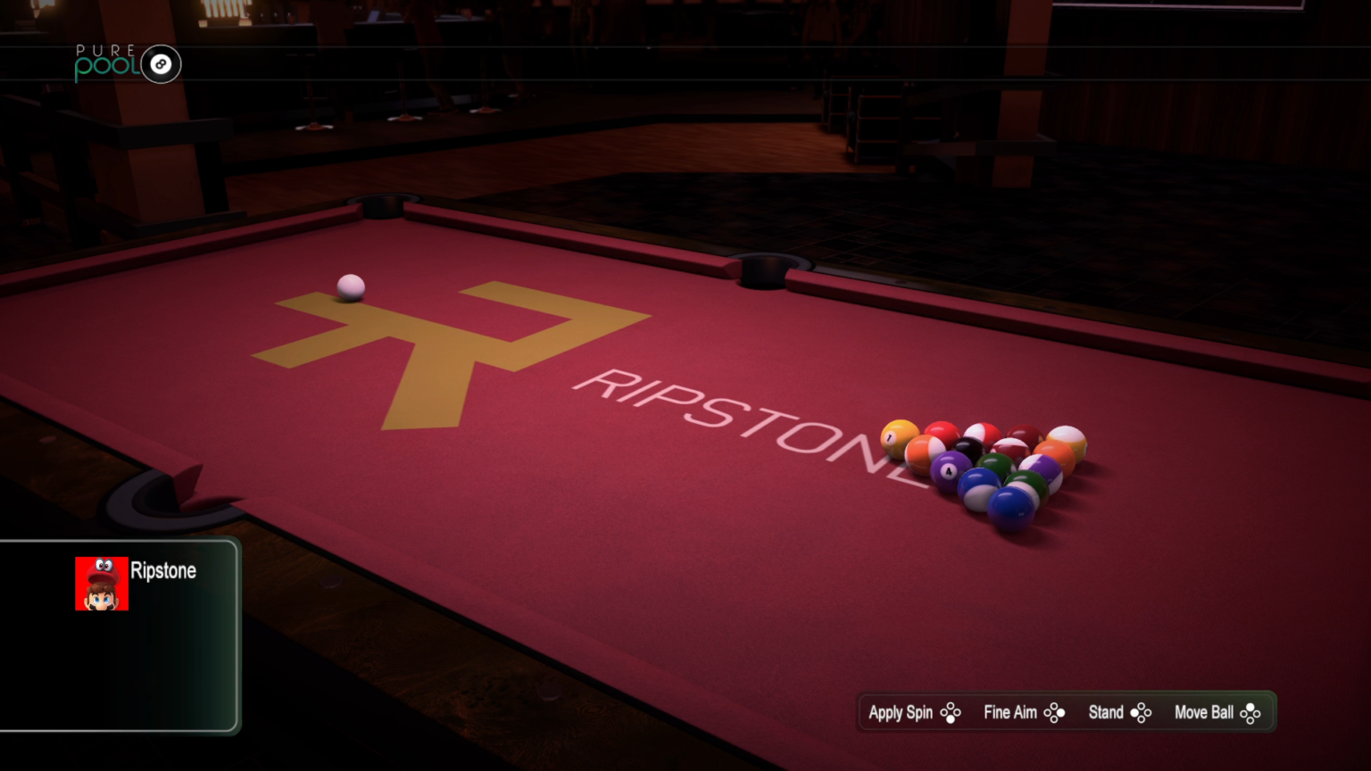 Ripstone's Pure Pool coming to Switch this November. - Finger Guns