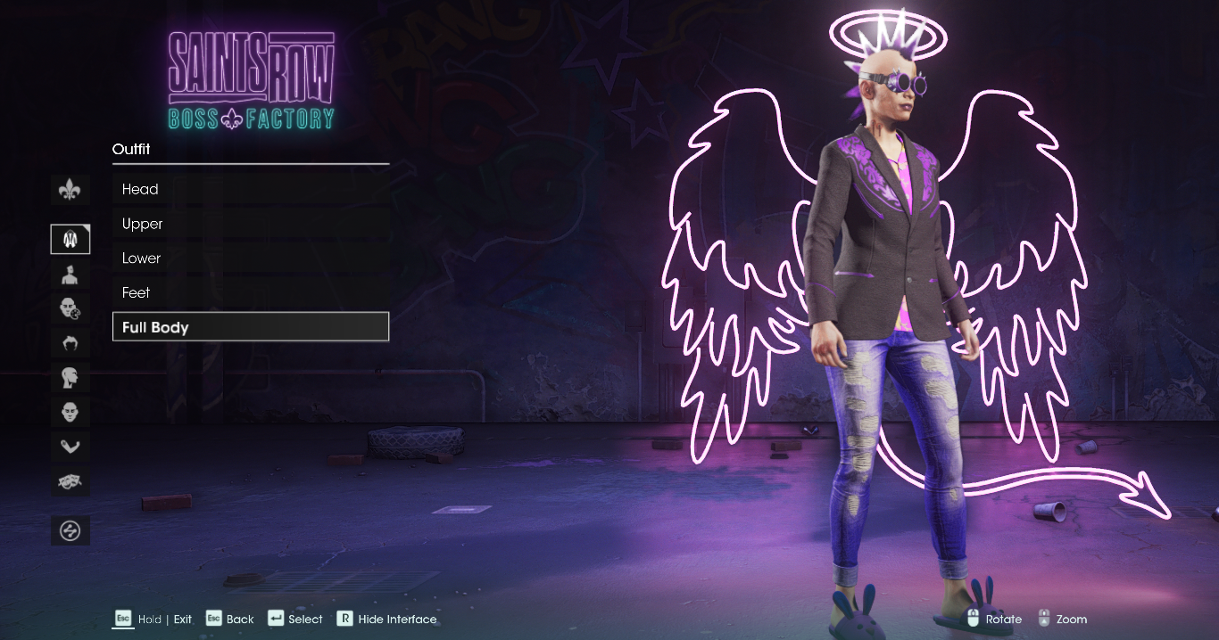 Saints Row Boss Factory Preview - Build Boss Better - Finger Guns
