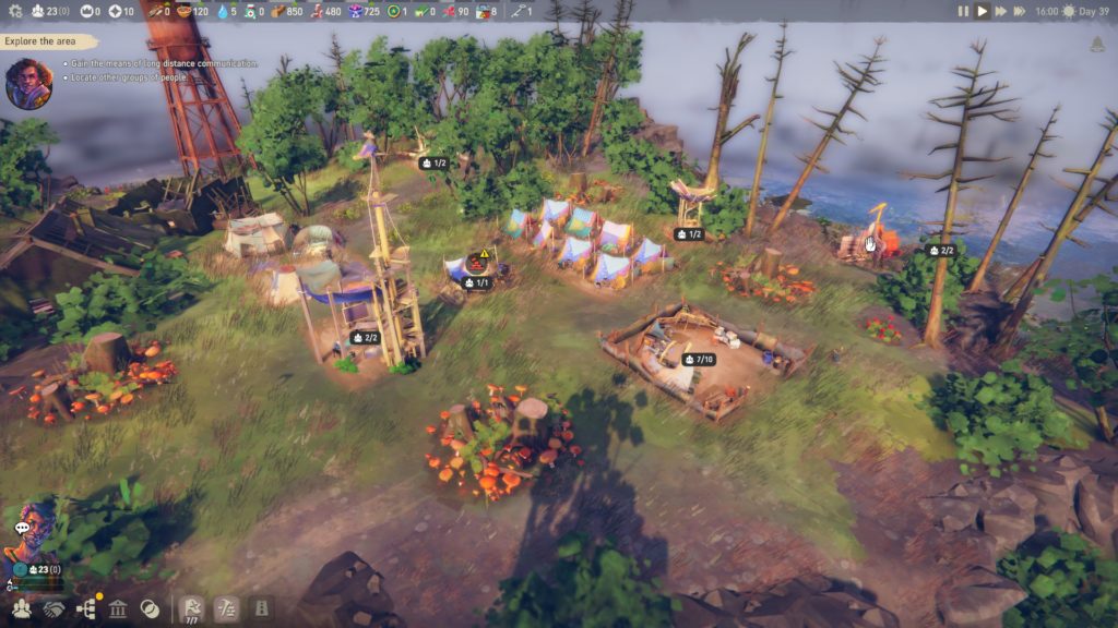 Floodland Review (PC) - Submerged - Finger Guns