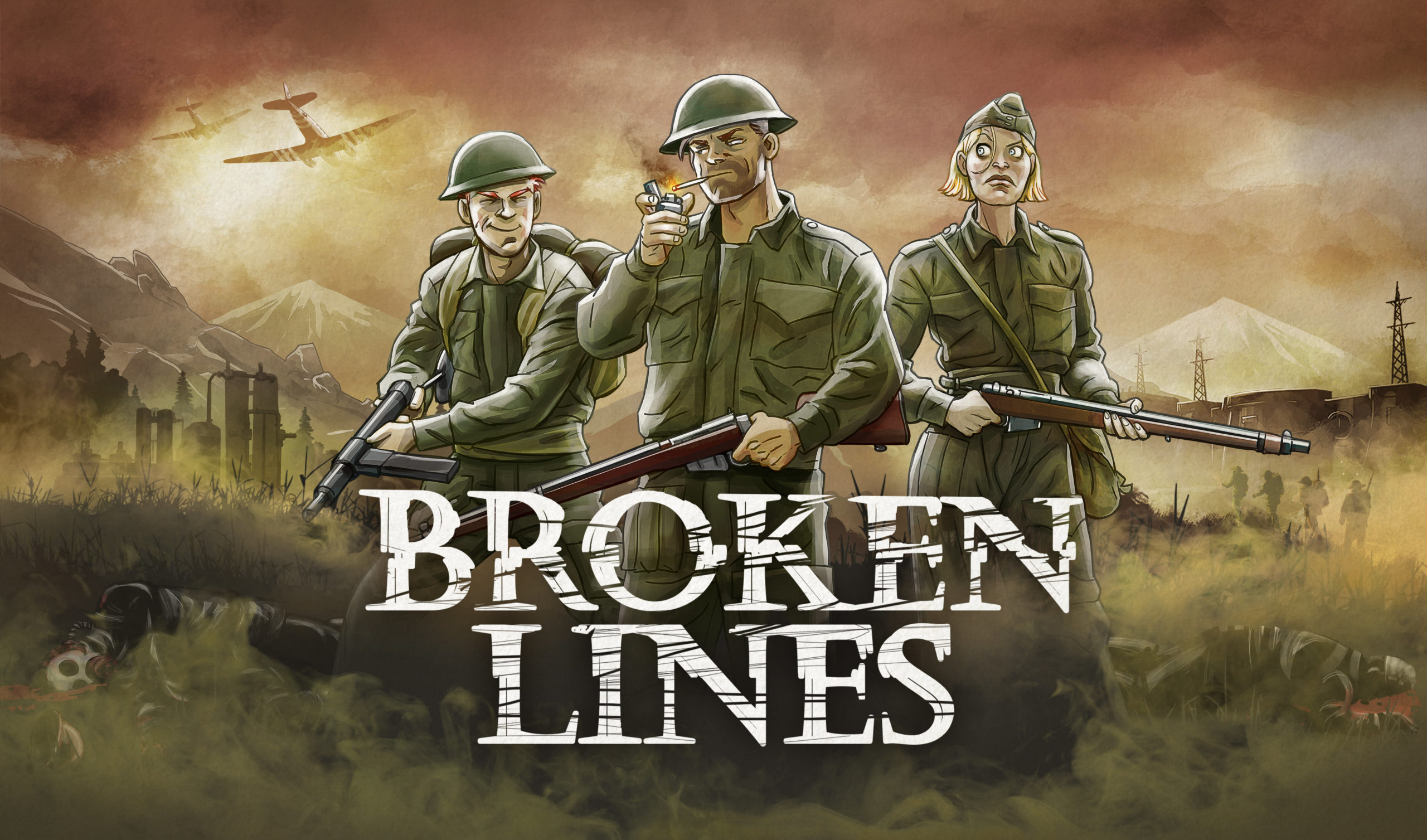 Broken Lines Review PS5 Lines Of Engagement Finger Guns