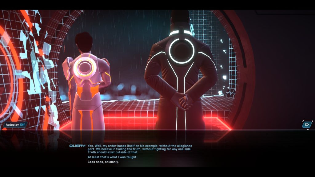 Tron: Identity Review (PC) - A Narrative Threadripper - Finger Guns