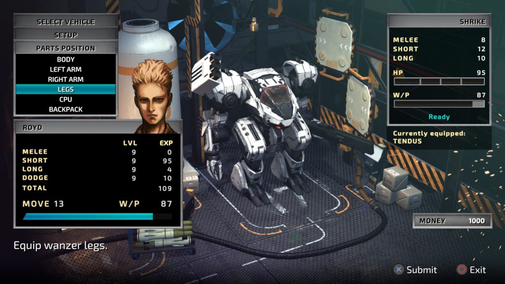 Front Mission 1st Remake Review Ps5 Frontal Assault Finger Guns