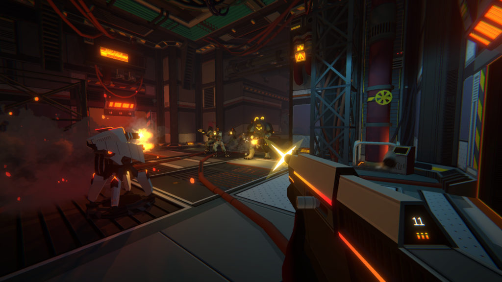 SENTRY Early Access Review (PC) - Prepare For Boarding - Finger Guns