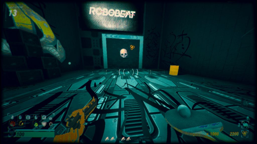 Robobeat Review (PC) - Ace, The Bounty Hunter - Finger Guns