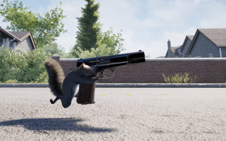 Squirrel With A Gun Review (PS5) - Infurious Basterds - Finger Guns