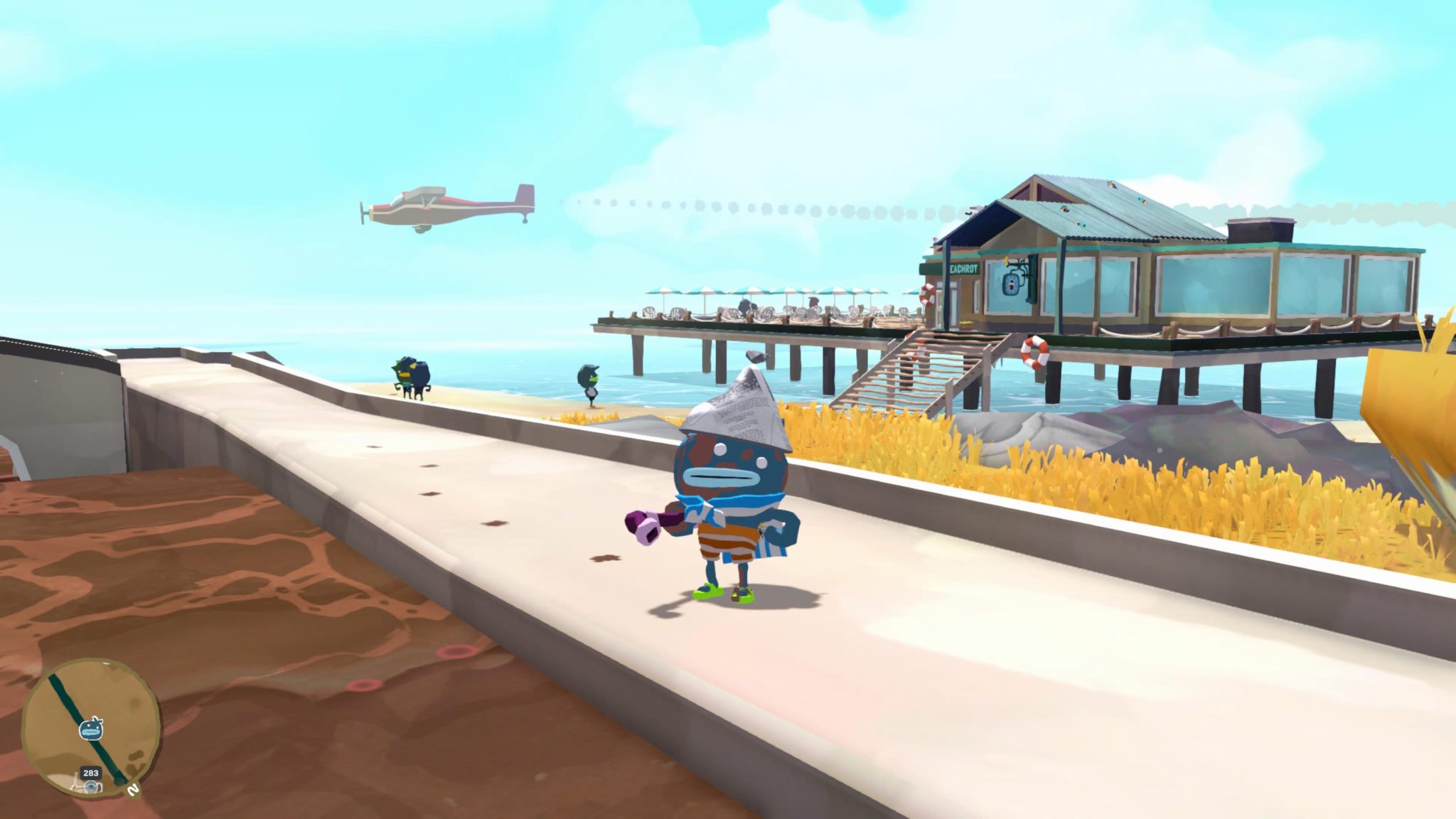 Tiny Terry's Turbo Trip Review (PS5) - Turbulent Treasure - Finger Guns